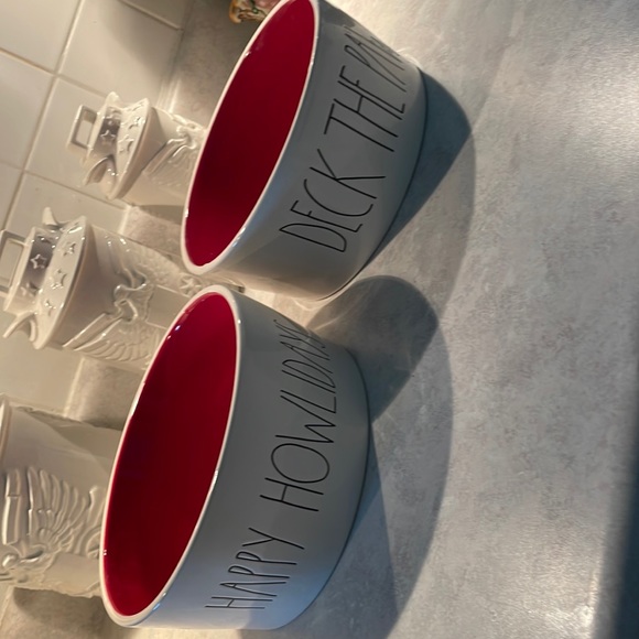 Rae Dunn | Other | Rae Dunn Dog Dishes | Poshmark